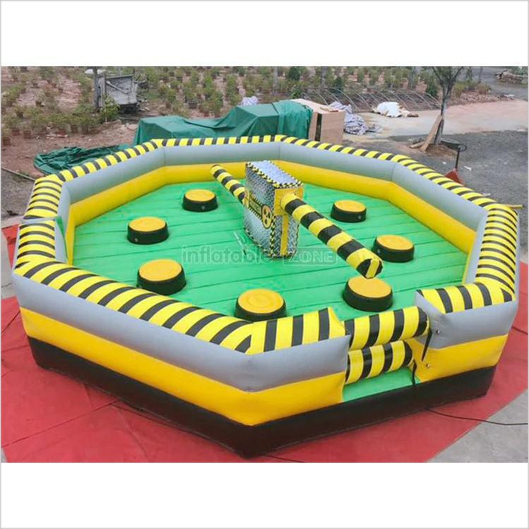 Interactive Inflatable Meltdown Challenge Games Inflatable Wipeout Game ...