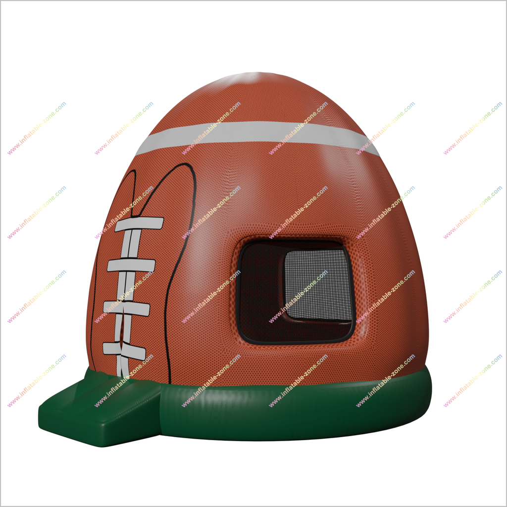 Football Themed Bouncy Inflatable Castle Fun Event Moonwalk Inflatable