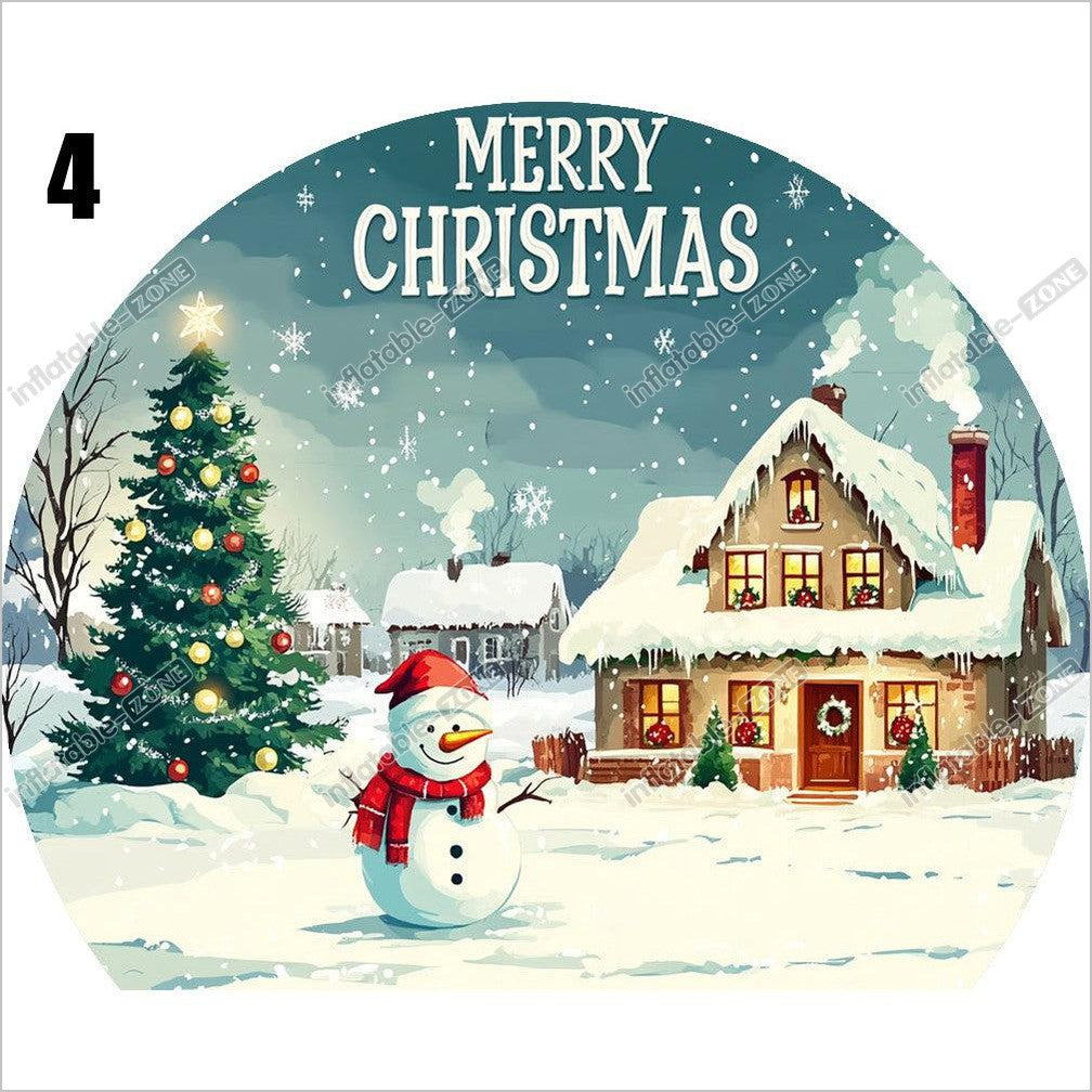 Inflatable Christmas Decoration Inflatable Snow Globe Transparent Bubb ...