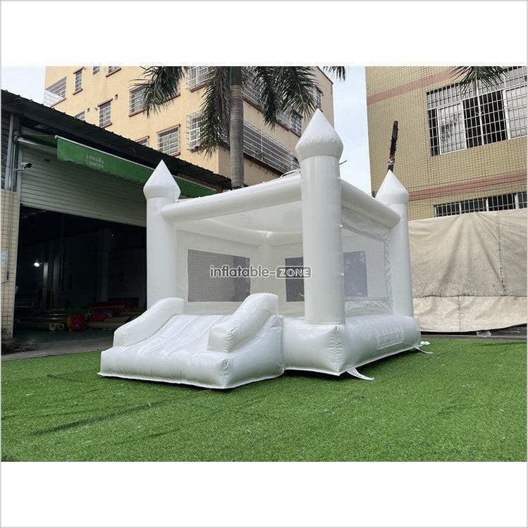 Small Size All White Bounce House,Bouncer Jumping Castle Inflatable ...