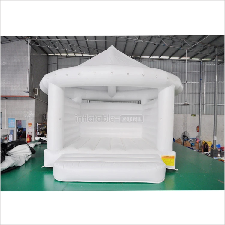 White Inflatable Castle Wedding Inflatable Bouncer Jumping Castle Hous
