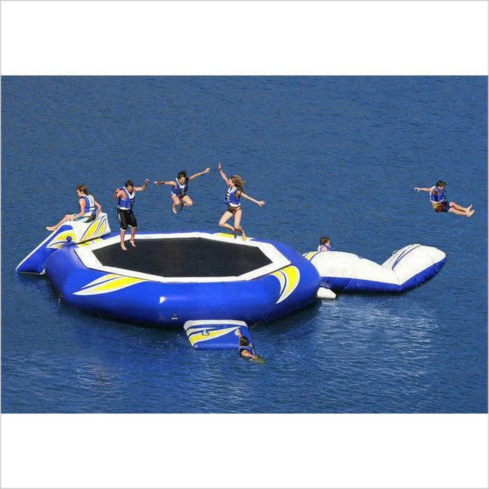 Classic Inflatable Water Trampoline Set Inflatable Floating Water Game