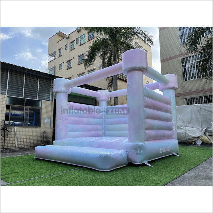 Tie commerciale Dye Château de mariage gonflable Château de cavalier b