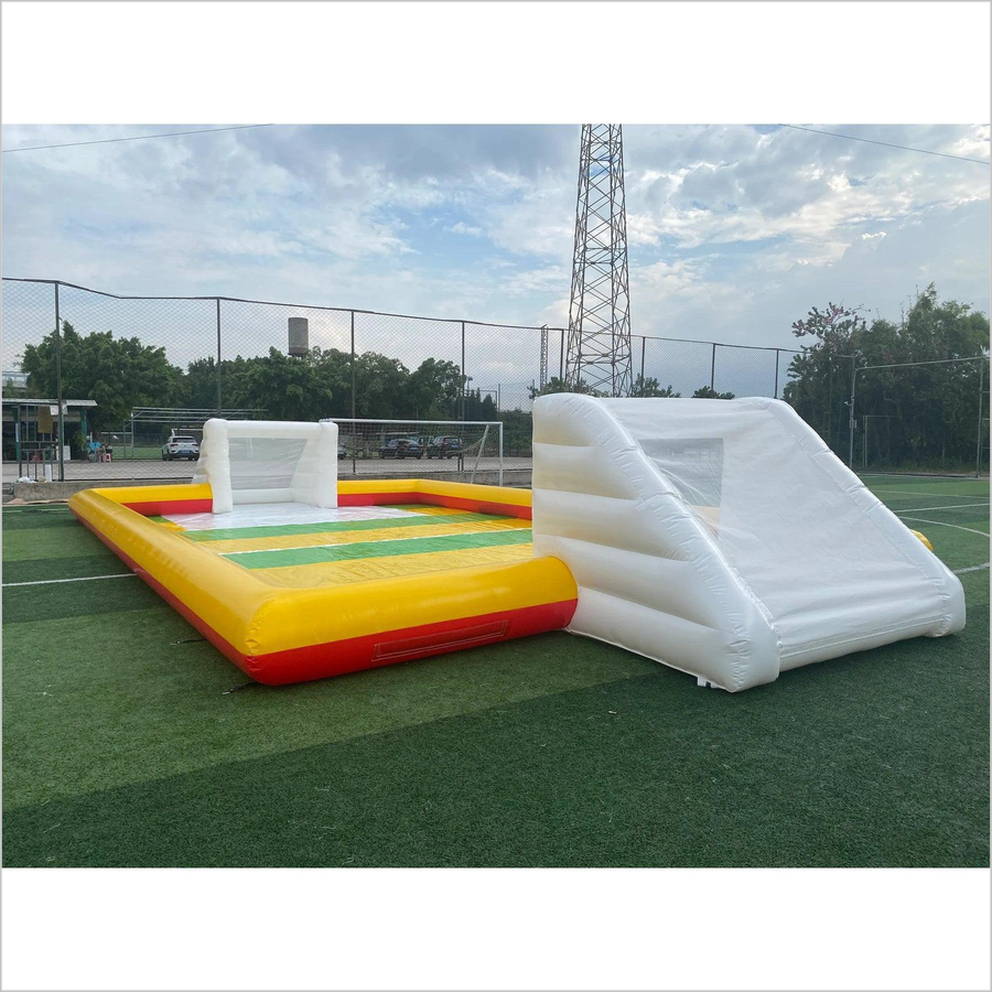 Inflatable Football Arena Pitch, Inflatable Soccer Arena Field With Ab