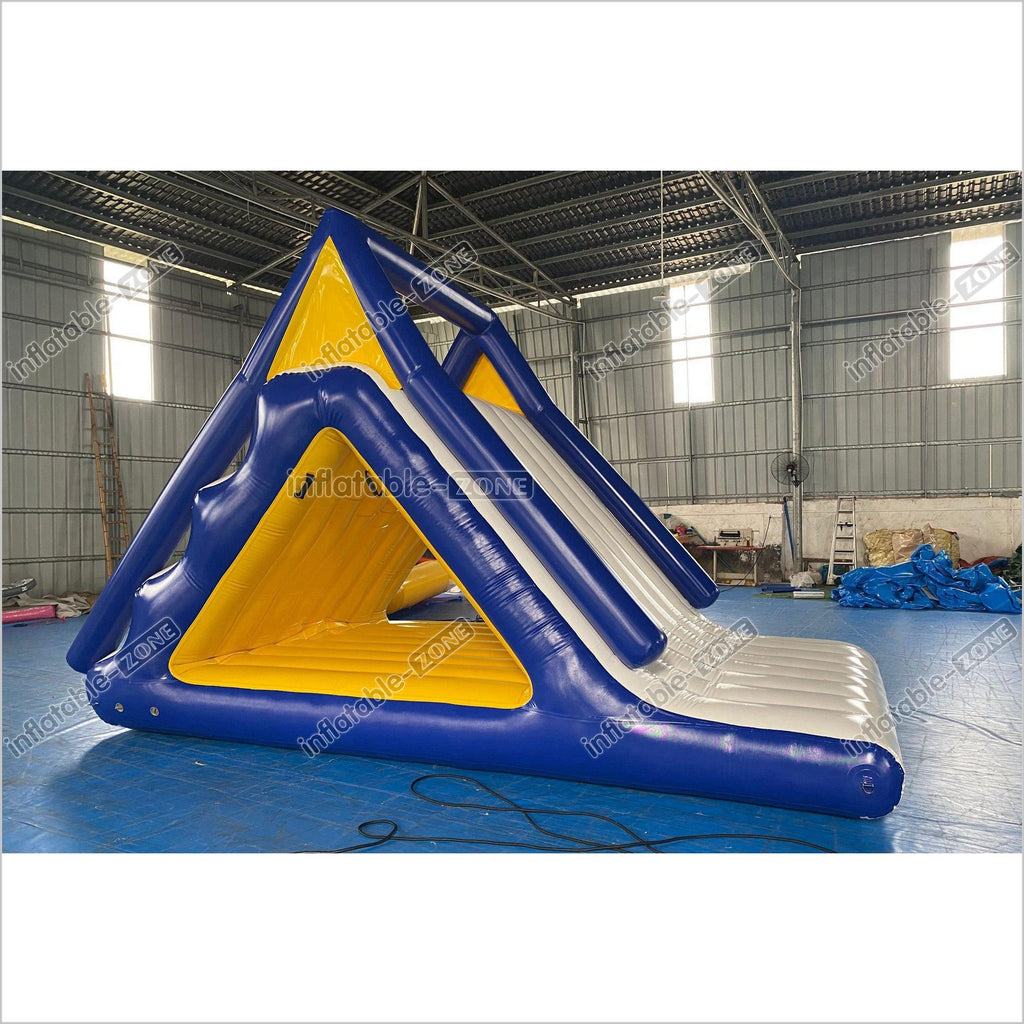 Commercial Large Inflatable Water Floating Slides Combo Inflatable Tra ...