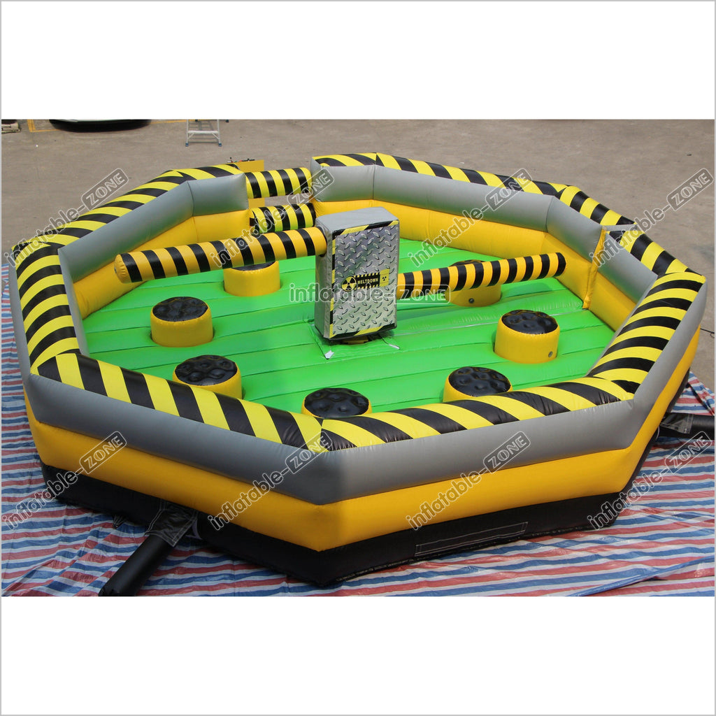 Outdoor Inflatable Wipeout Sports Games Mechanical Inflatable Sweeper ...