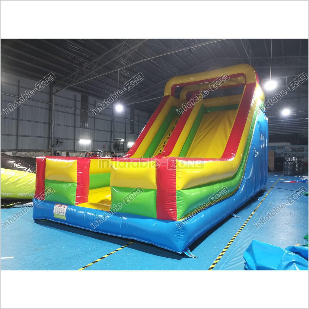 Inflatable Dry Slide Colorful Out Blow Up Slide Jumper – Inflatable-Zone