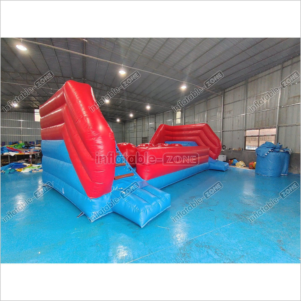 Inflatable Big Balls Wipeout Run Sports Game Inflatable Obstacle Cours ...