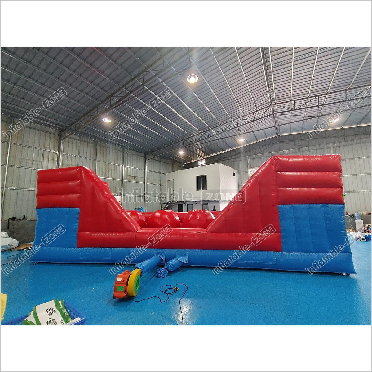 Inflatable Big Balls Wipeout Run Sports Game Inflatable Obstacle Cours ...