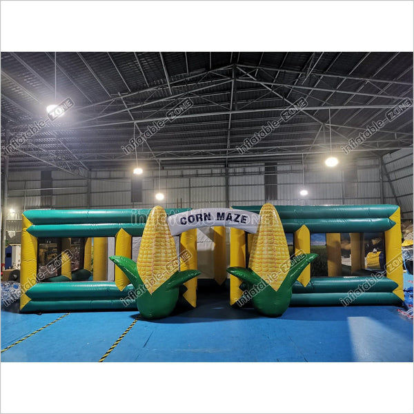 Inflatable Maze Large Blow Up Corn Maze Sports Game – Inflatable-Zone