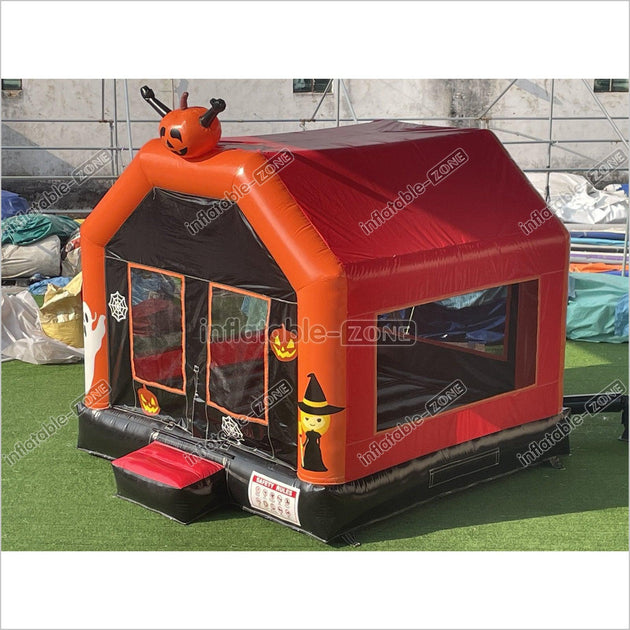 Inflatable Halloween Bounce House Happy Hop Bouncy Castle Blow Up Jump ...