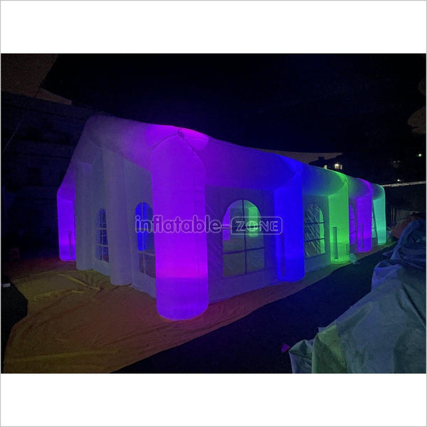 Inflatable Led Light Wedding Party Tent Inflatables Booth Night Club O