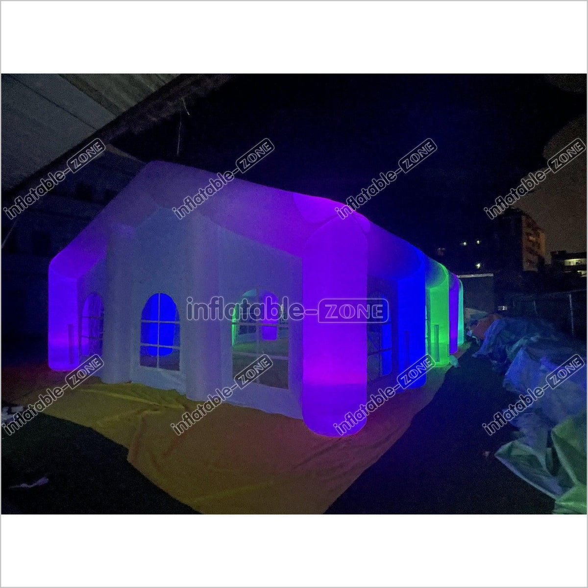 Inflatable Led Light Wedding Party Tent Inflatables Booth Night Club O ...