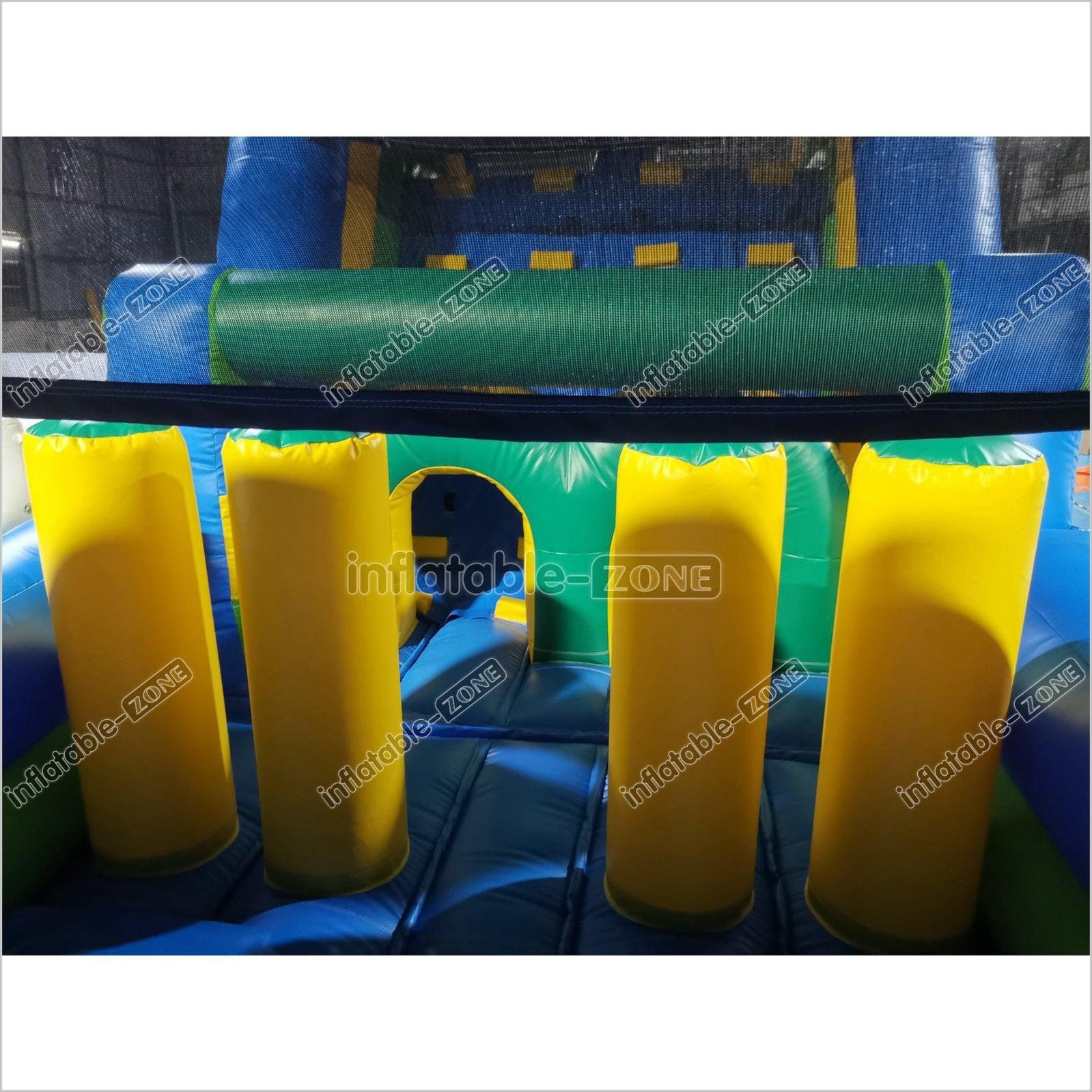 Inflatable Backyard Obstacle Course Slide Ninja Playgrounds Obstacle C ...