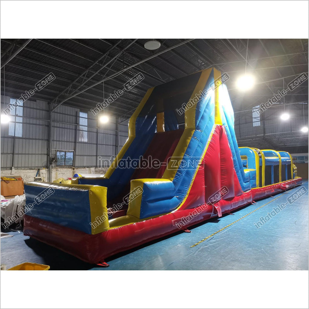 Team Playground Inflatable Obstacle Course Best Blow Up Backyard Climb ...