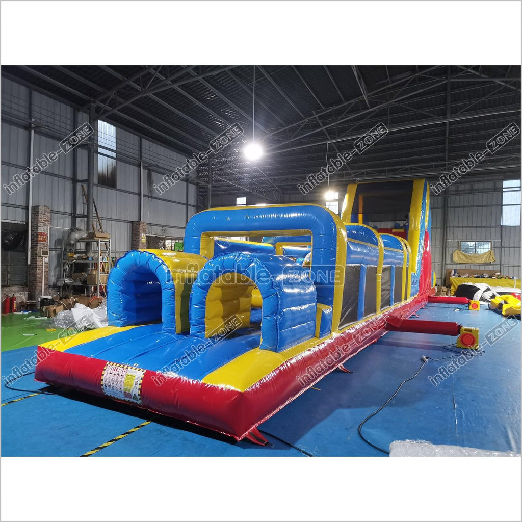 Team Playground Inflatable Obstacle Course Best Blow Up Backyard Climb ...