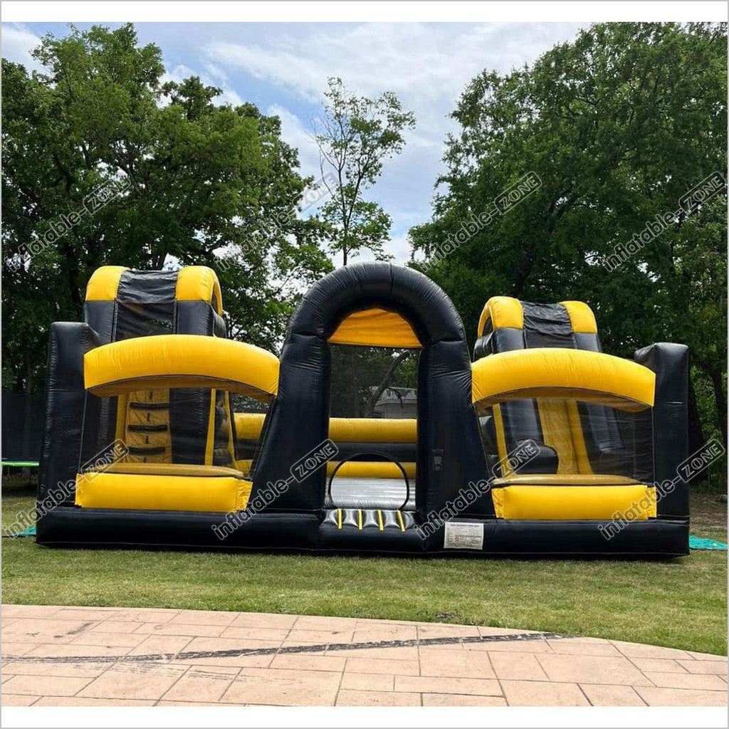 Yellow Bee Style Inflatable Bounce House, Commercial Bouncy Castle Wit