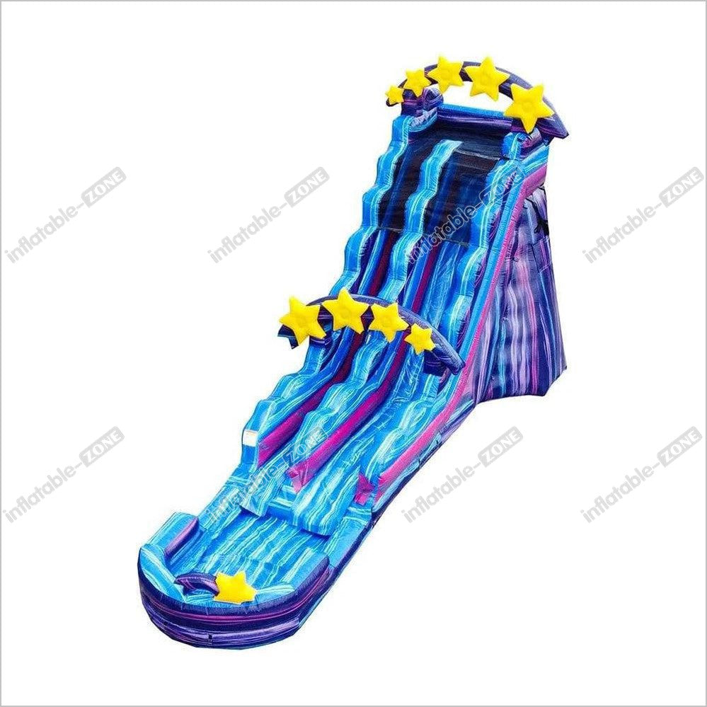 Galaxy Commercial Grade Well Fun Time Water Slide With Pool Water Star