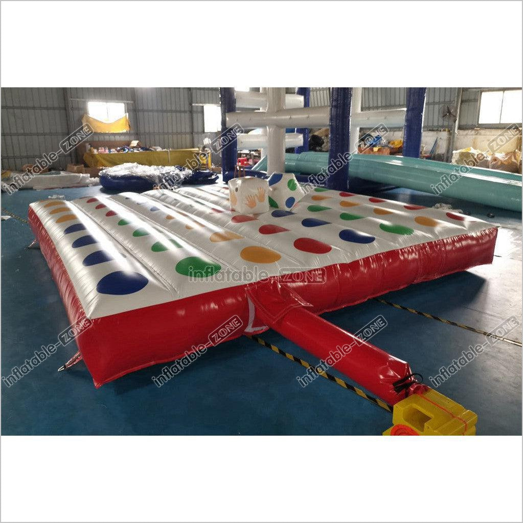 Super Fun Jumbo Inflatable Twister Game Indoors Or Outdoors Perfect Fo ...