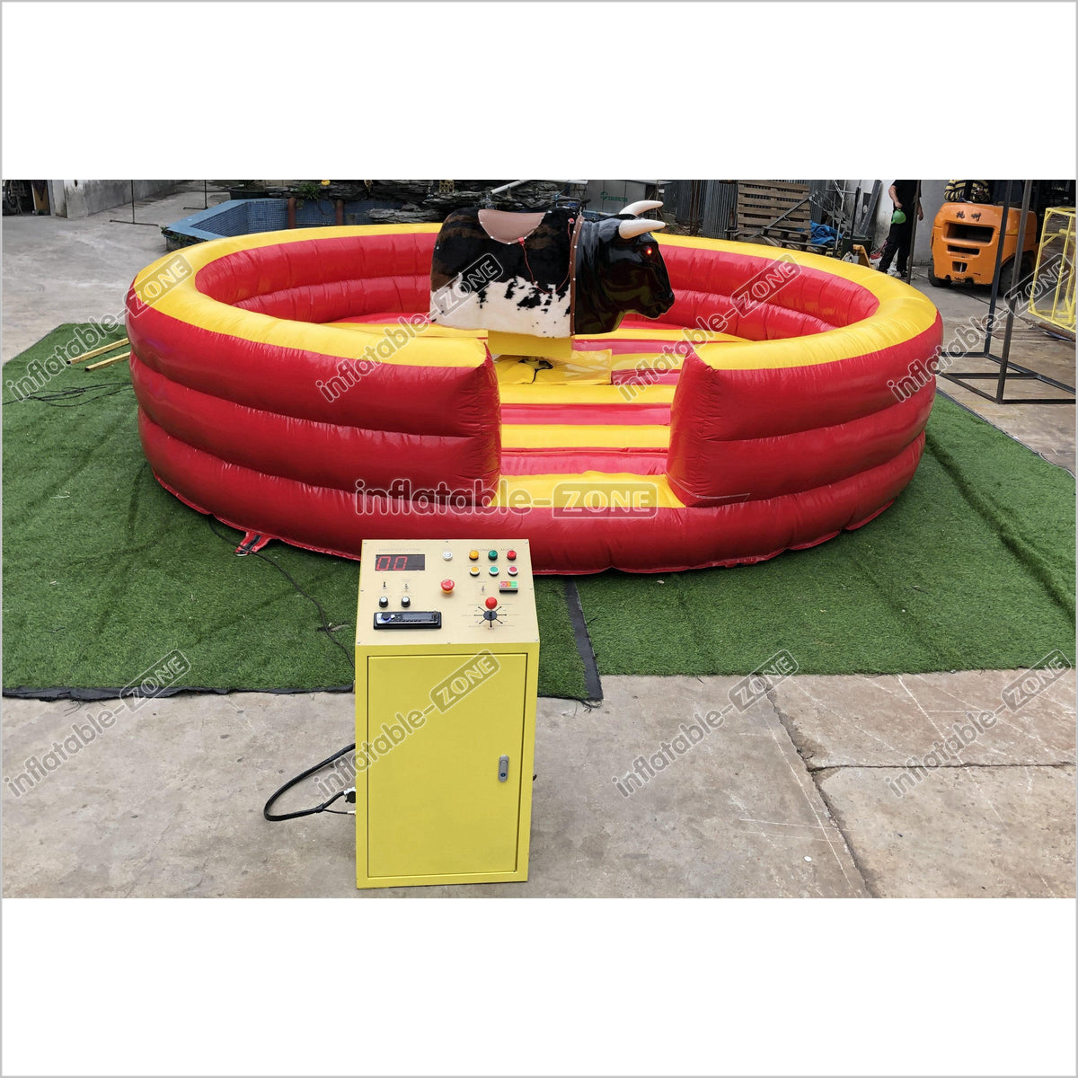 Inflatable Bull Ride Electronic Bull Mechanical Bull Riding Machine ...
