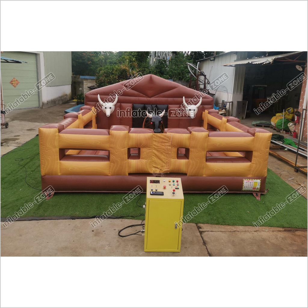 Fun Inflatable Mechanical Bull Mechanical Bull Riding Bull Ride Machin ...