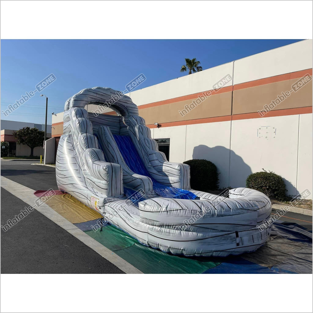 Water Slides Commercial Pool, Commercial Inflatable Water Slide With B