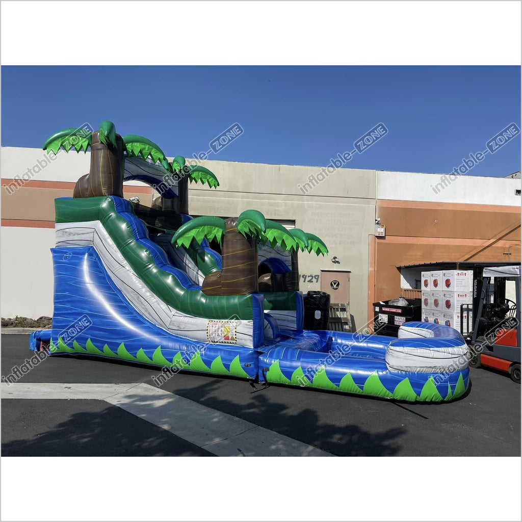 Aqua Park Equipment Water Park Slides, Inflatable Water Slide For Adul