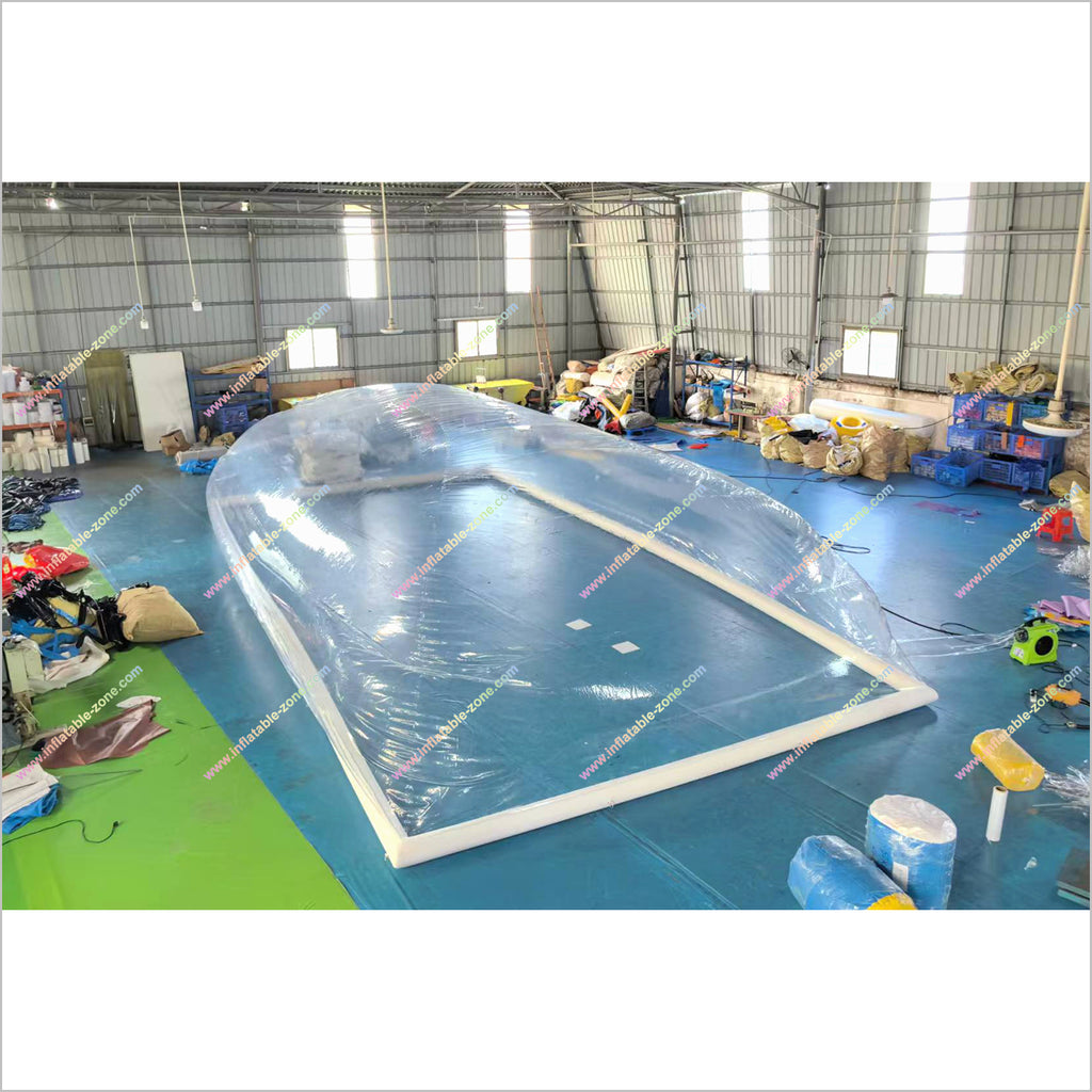 Inflatable Pool Cover Dome Inflatable Transparent Tent Blow Up Bubble
