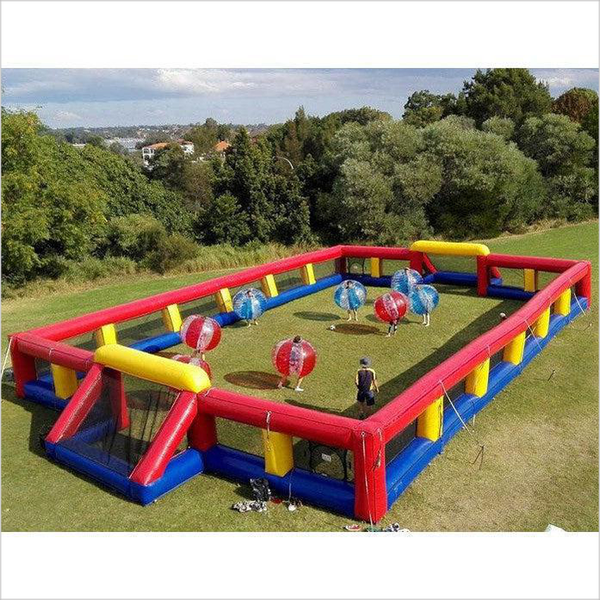 Inflatable Planet Entertainment Football Field For Bubble Soccer Arean