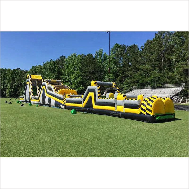 Outdoor Obstacle Course Inflatable Ball Adventure Playground Bounce As