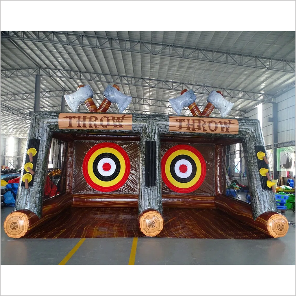 Best Sport Inflatable Axe Throwing Game Archery Shooting Target Double