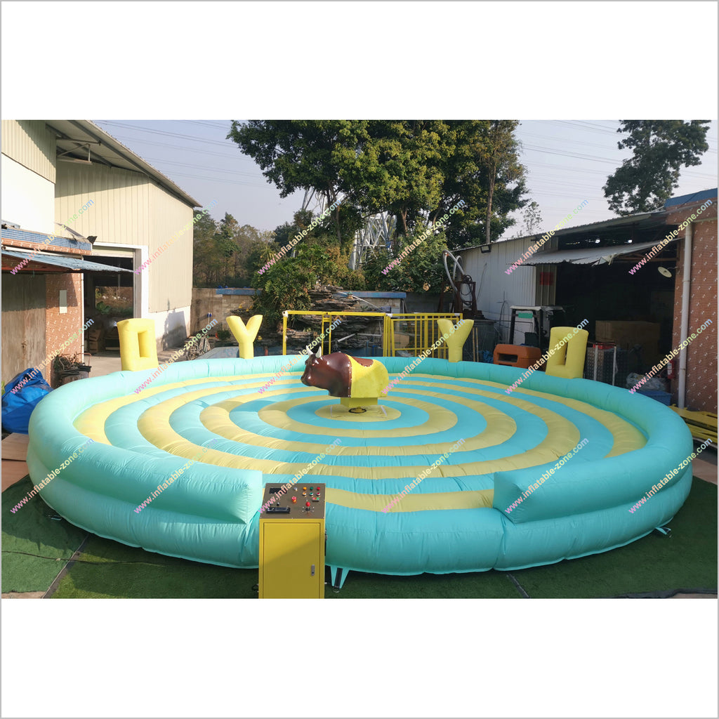 Fun Rodeo Inflatable Mechanical Bull Riding Inflatable Rental Mechanic