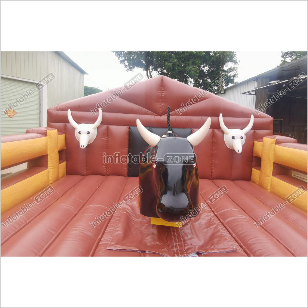 Fun Inflatable Mechanical Bull Mechanical Bull Riding Bull Ride Machin ...