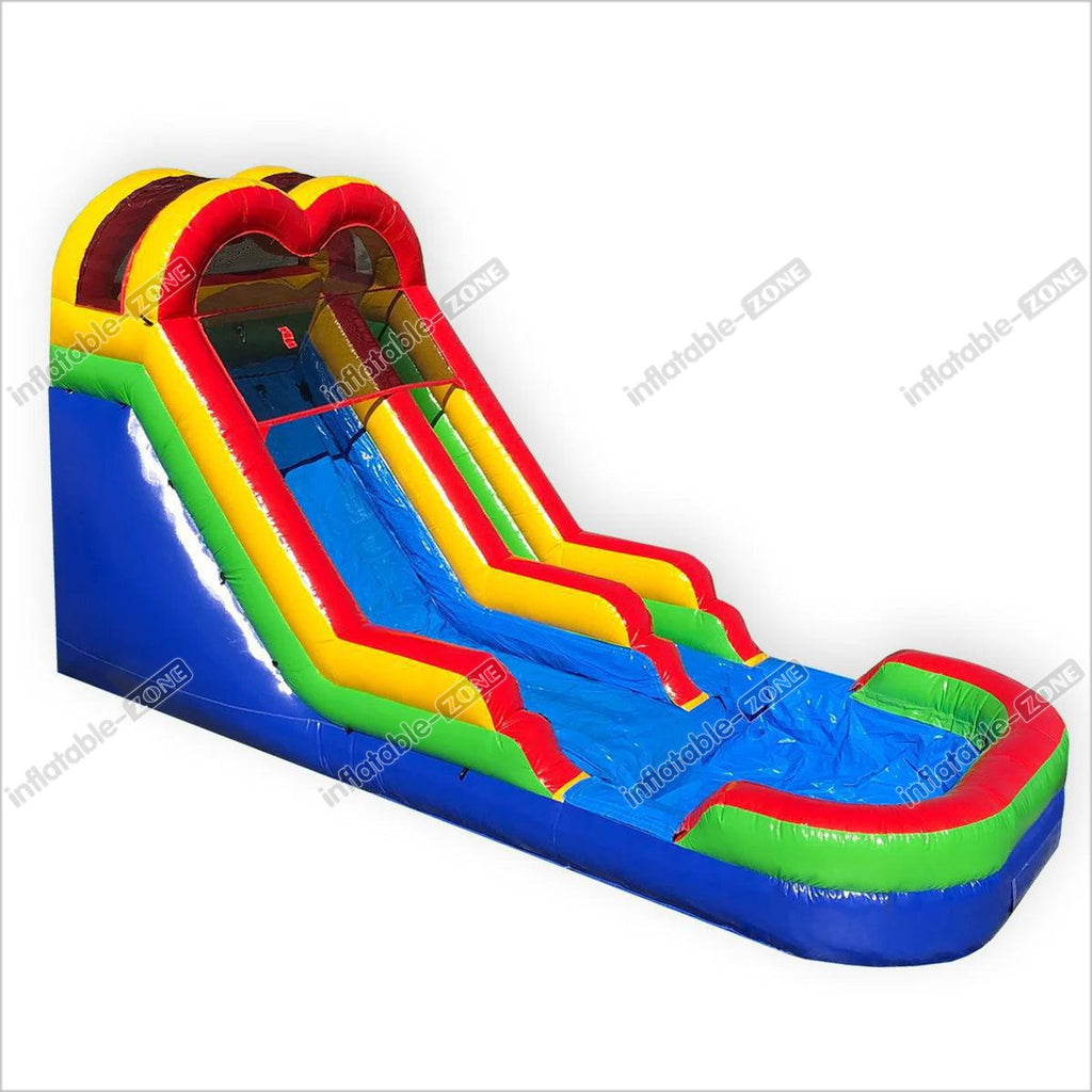 Multicolor Inflatable Water Slide Blow Up Splash Pool Jumping For Part