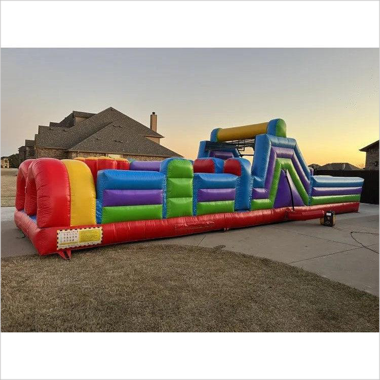Inflatable Obstacle Course Bouncy Race Obstacles Ninja Warrior Course