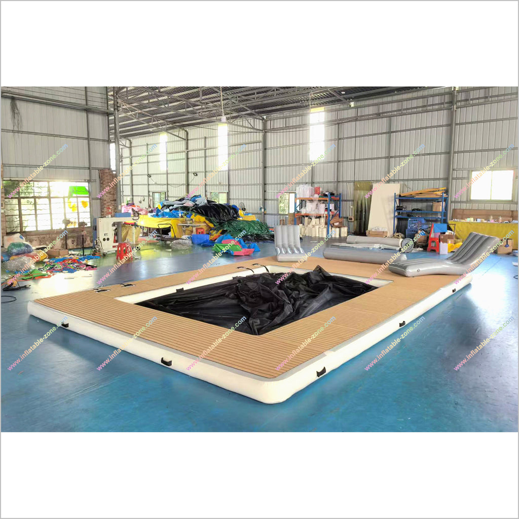 Inflatable Sea Pool With Sofas Water Park Playground Equipment Swimmin