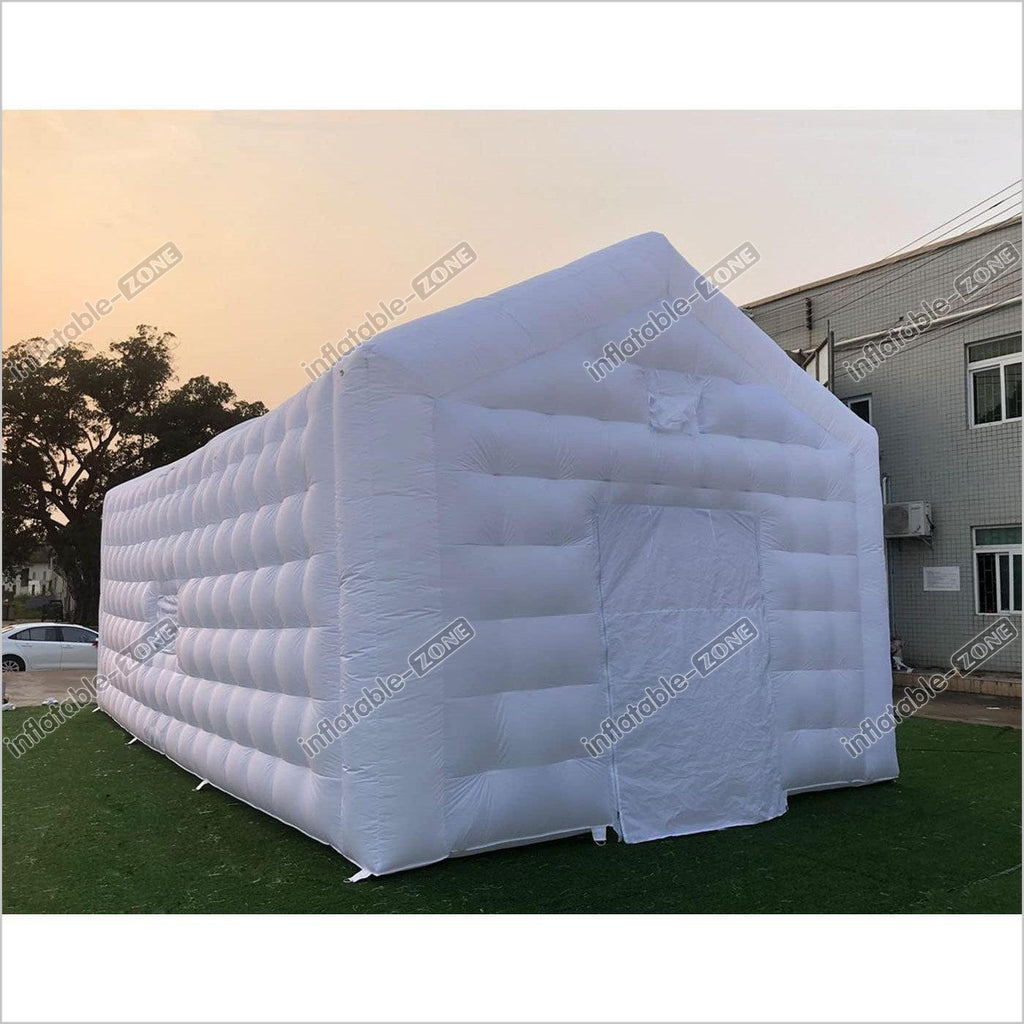 Large White Inflatable Cube Wedding Tent Square Gazebo Event Room Big ...