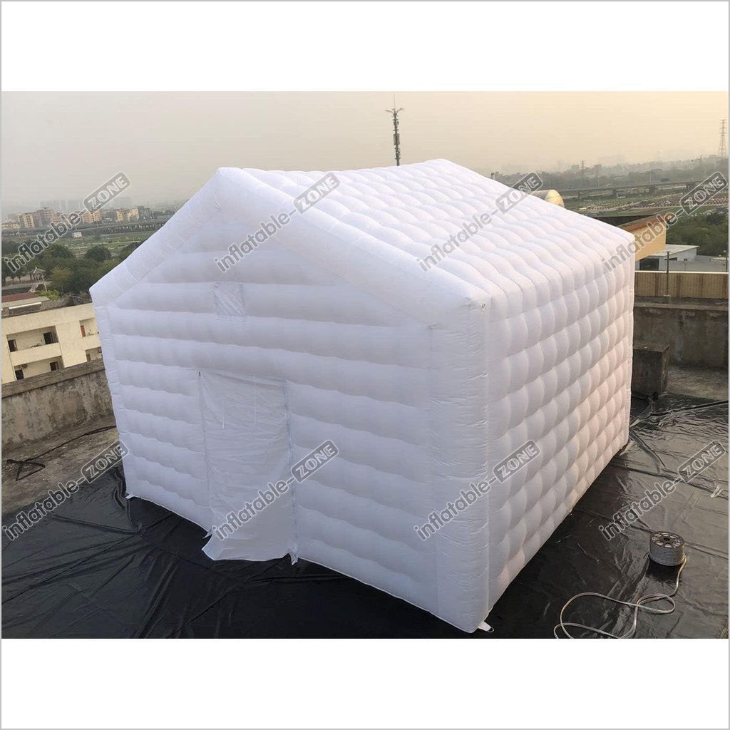 Large White Inflatable Nightclub Cube Wedding Tent Portable Inflatable ...