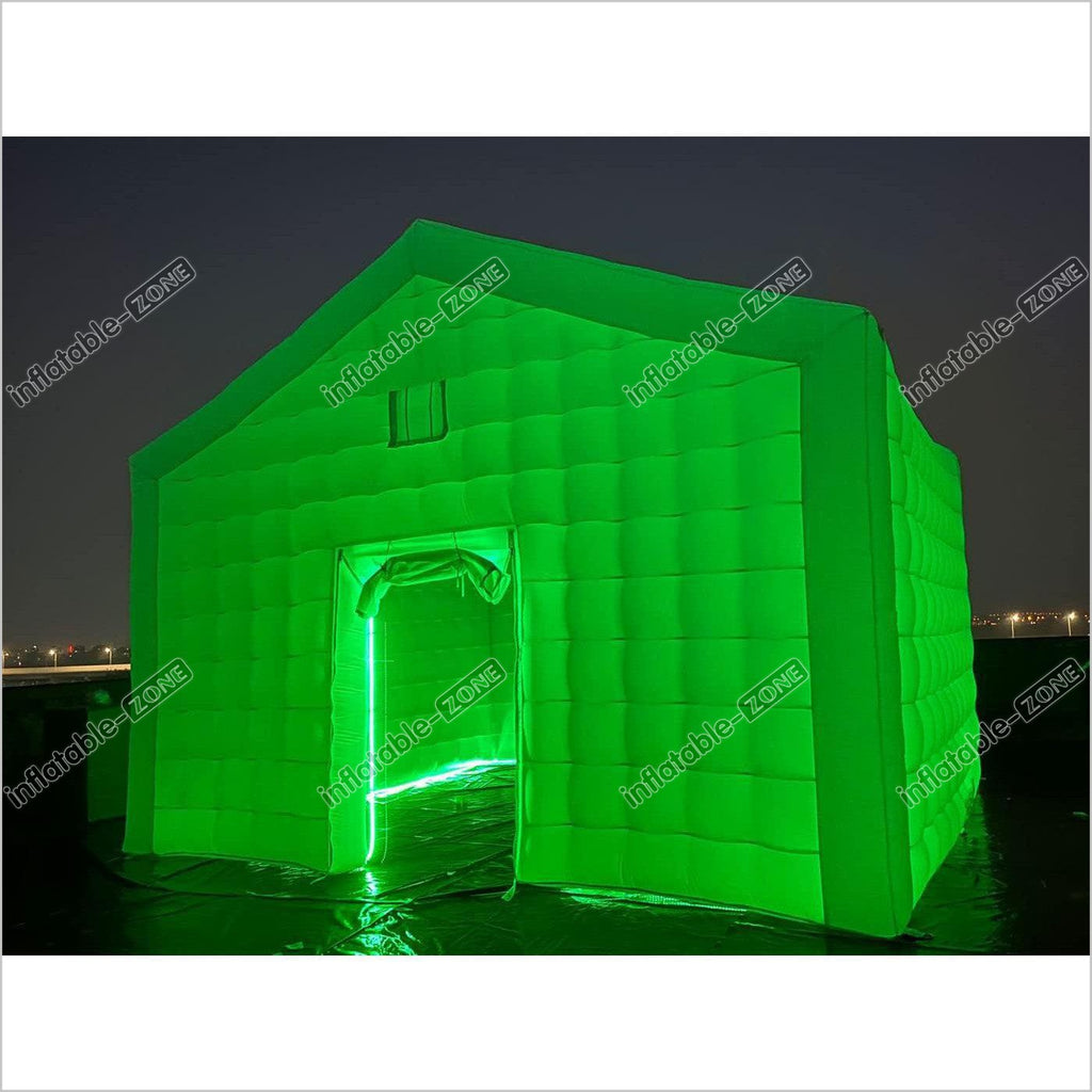 Large White Inflatable Nightclub Cube Wedding Tent Portable Inflatable