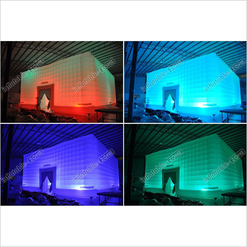 Outdoor Led Light Blow Up Nightclub Tent Inflatable Nightclub Inside