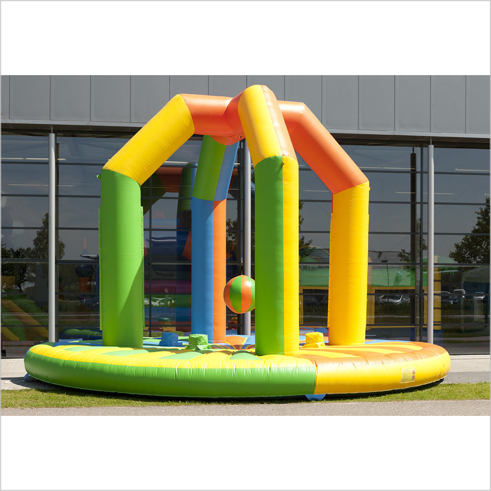 Sports Theme Party Swing Him Off Inflatable Tether Ball Game Blow Up W