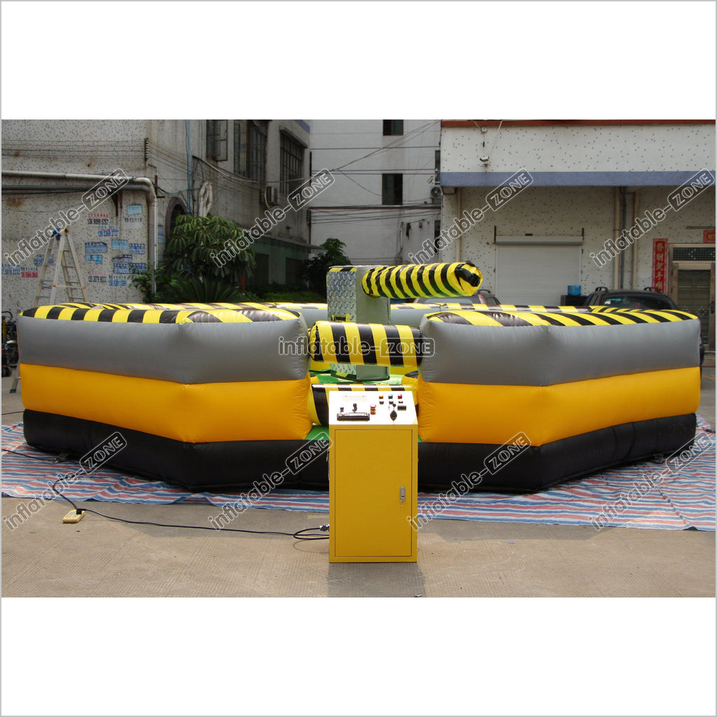 Outdoor Inflatable Wipeout Sports Games Mechanical Inflatable Sweeper ...
