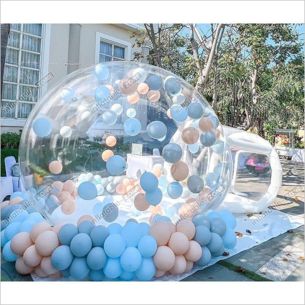 Inflatable Bubble House With Balloons Party Clear Dome Tent Inflatable ...