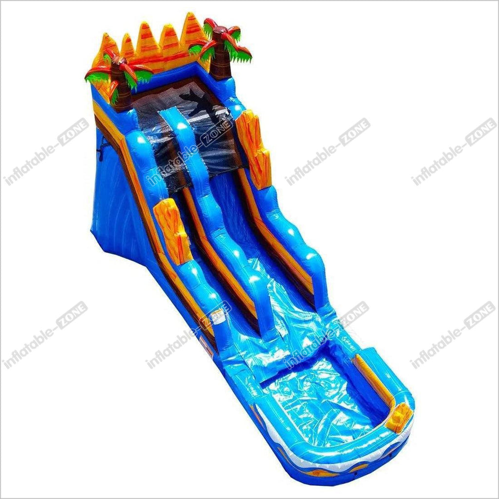 Oasis Commercial Grade Water Slide With Pool Splash Inflatable Slide B ...