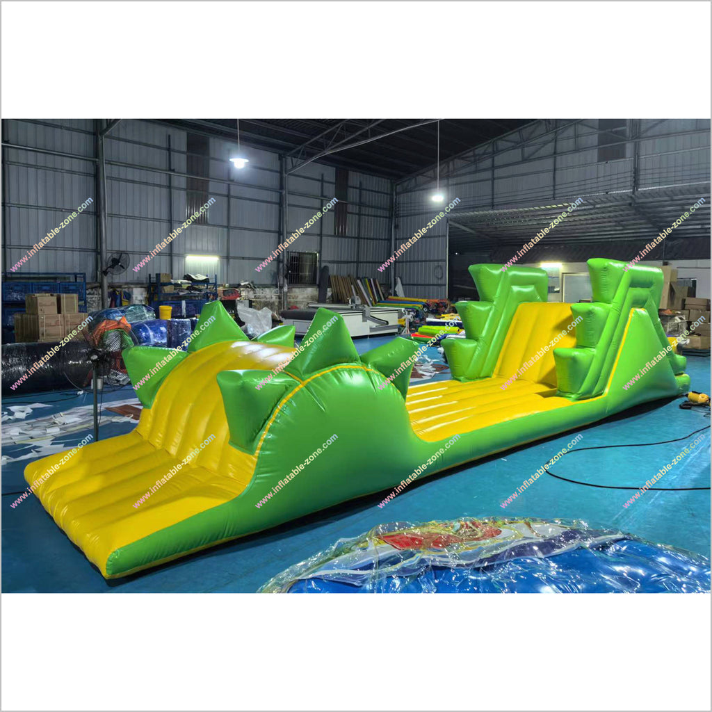 Dinosaur Themed Inflatable Obstacle Course To Rent Water Parks Near Me