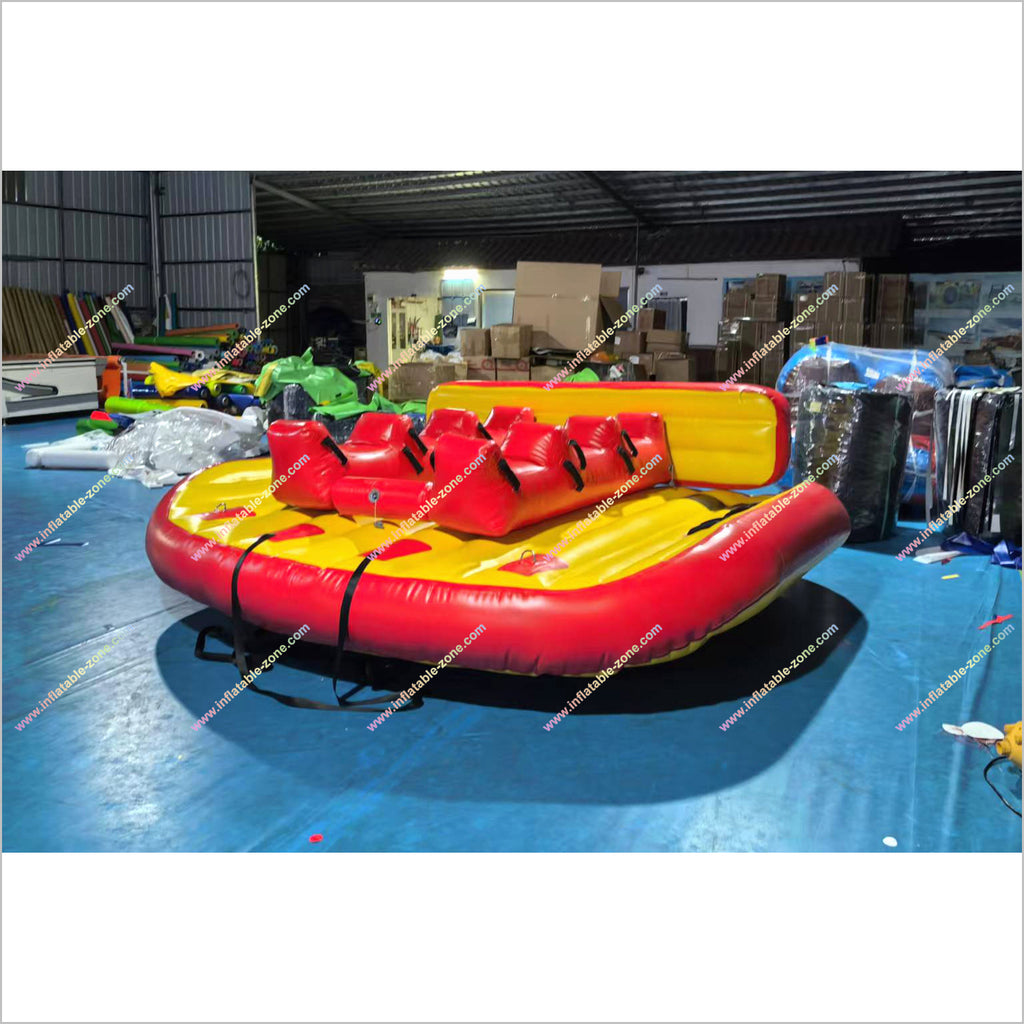 Inflatable Water Rider Towable Boat Banana Slider Inflatable Water Spo