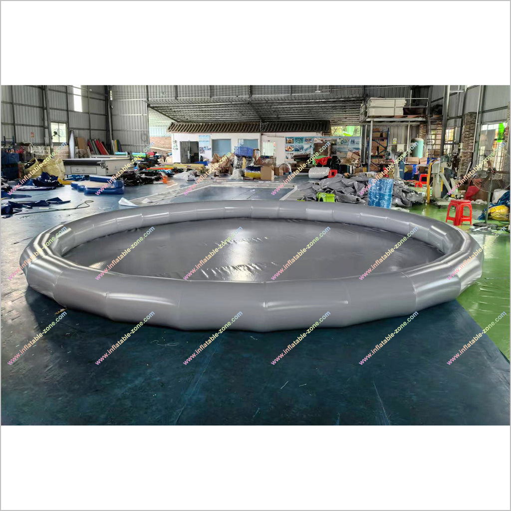 Round Inflatable Swimming Pool Backyard Amusement Park Inflatable Smal
