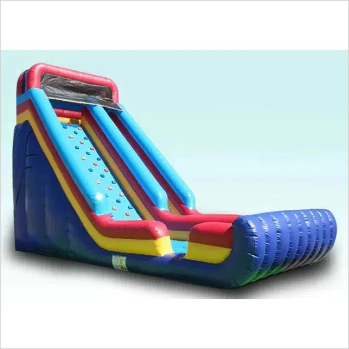 Entretenimiento Gran tobogán, lado seco inflable para niños pequeños