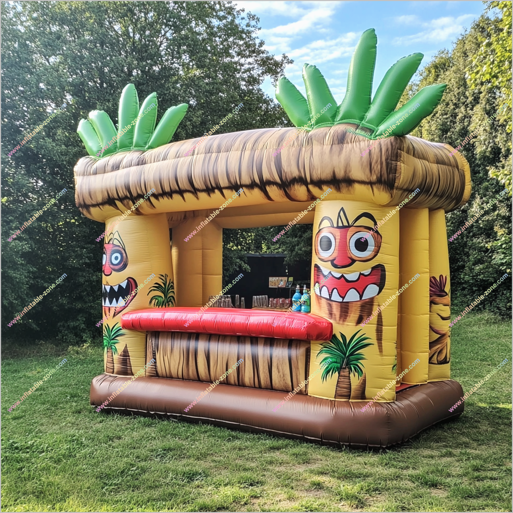 Party Drinking Inflatable Tiki Bar Hire Event Advertising Inflatable F
