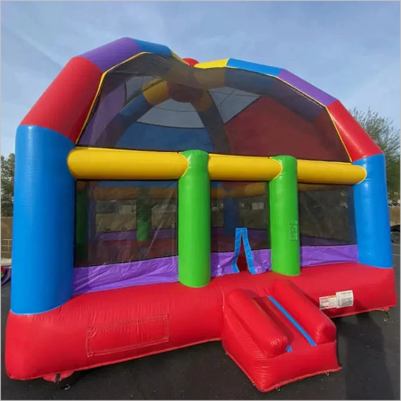 Inflatable Zone: White Bounce House, Inflatable Nightclub, Water Slide